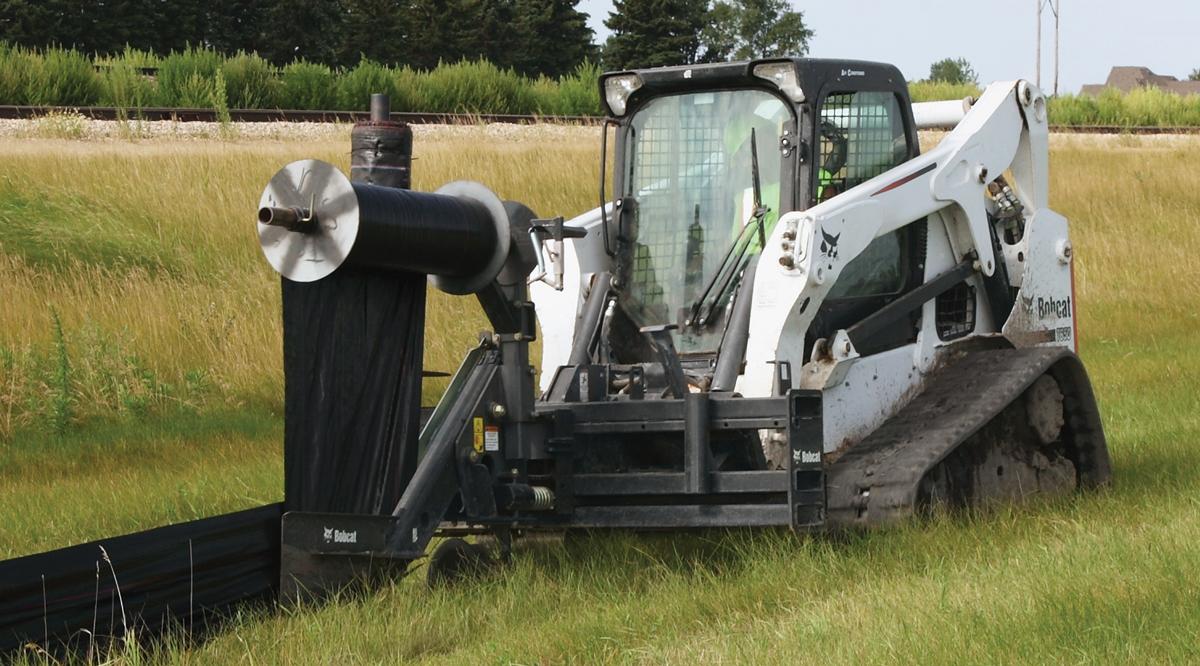 Silt Fence Installer - Oaken Equipment