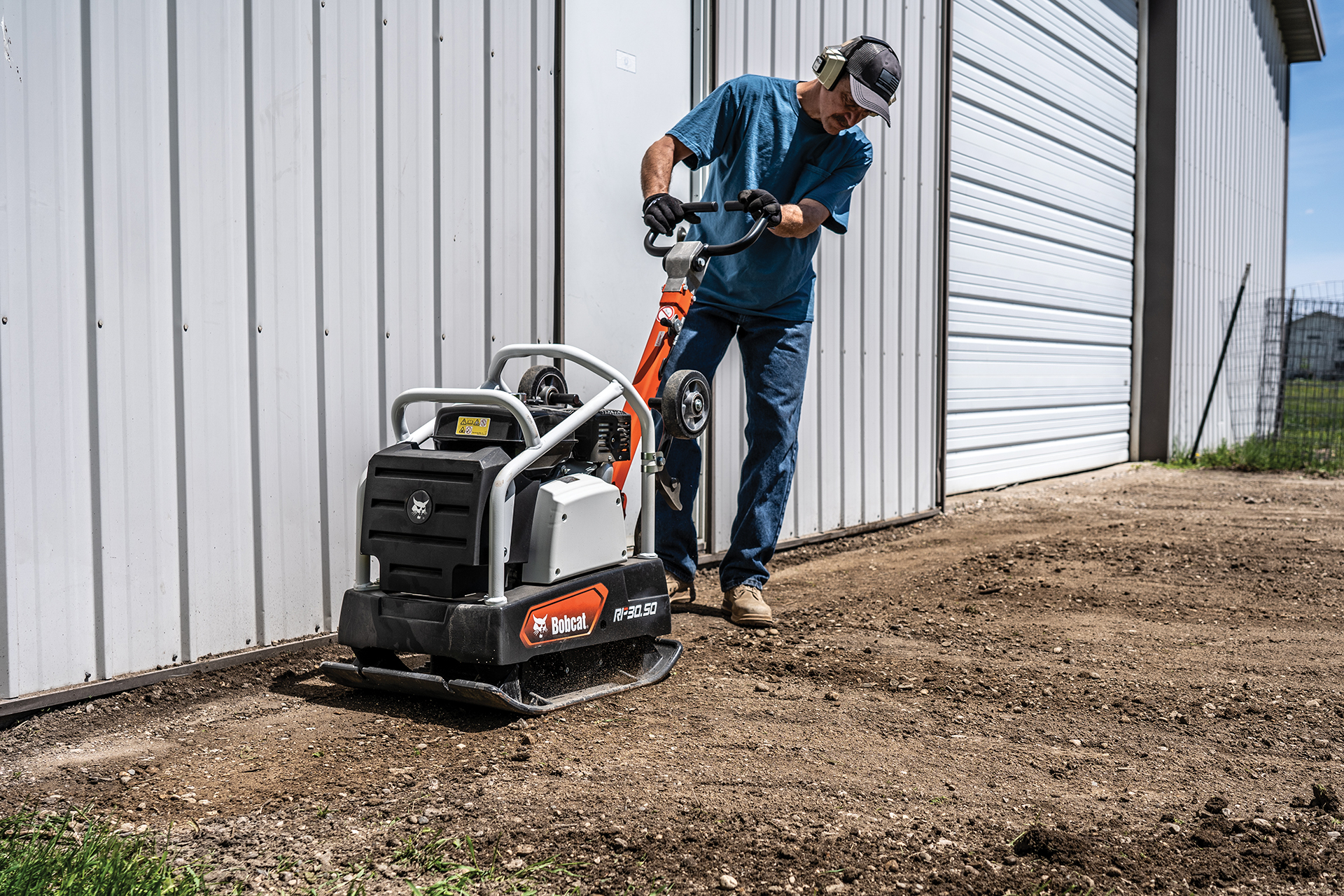 Bobcat RP30.50 Reversible Plate Compactor - Oaken Equipment