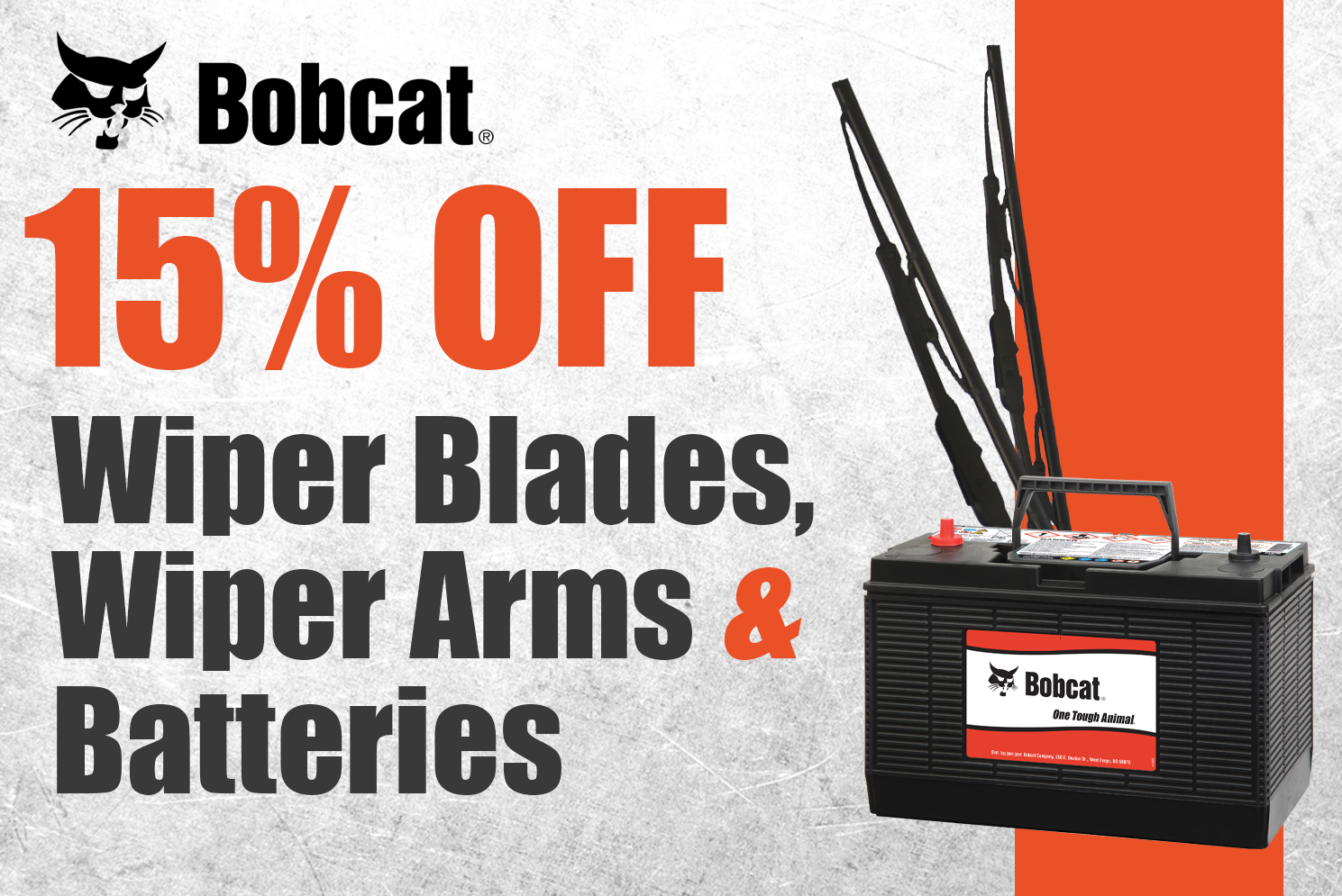 Monthly Bobcat Parts Counter Promo: Sept | Oaken Equipment