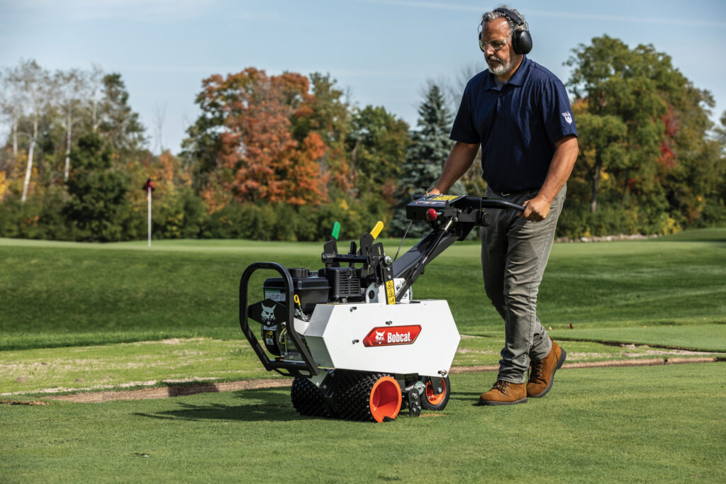 Bobcat Turf Renovation Lineup | Oaken Equipment